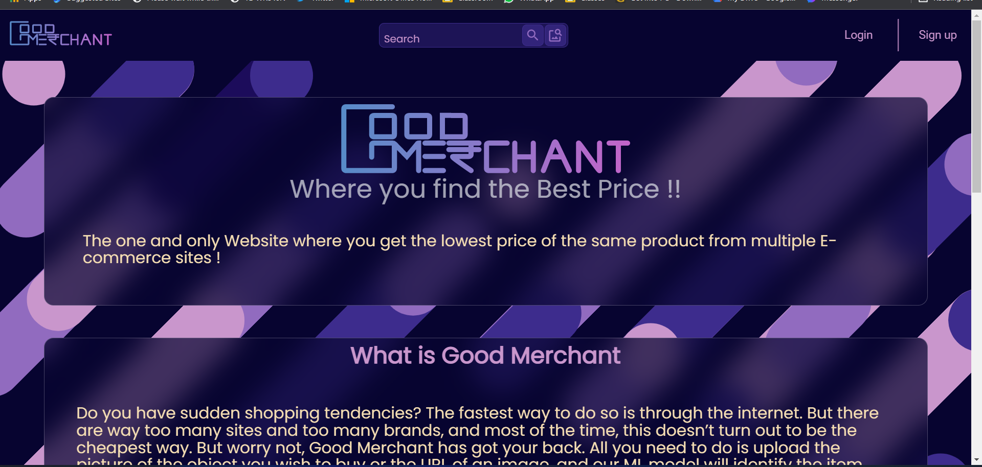 GitHub - YashvardhanKumar/Good-Merchant