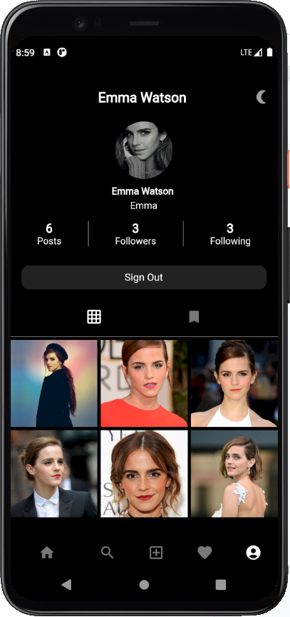 GitHub - mehulbhere/Instagram-Clone: Instagram Clone using Flutter ...