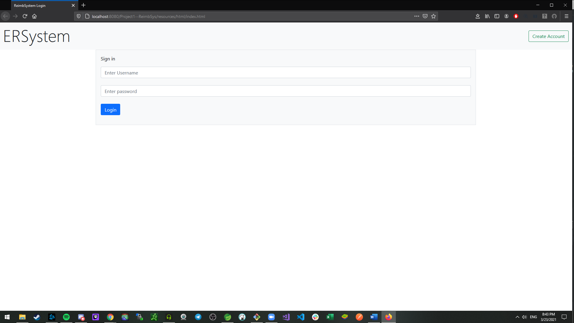 GitHub - robert-c9588/Project-1-Expense-Reimbursement-System: Project 1 ...