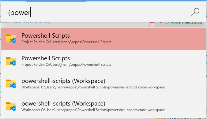 Powertoys Run - Option to hide folders that are not VS Code workspaces ...