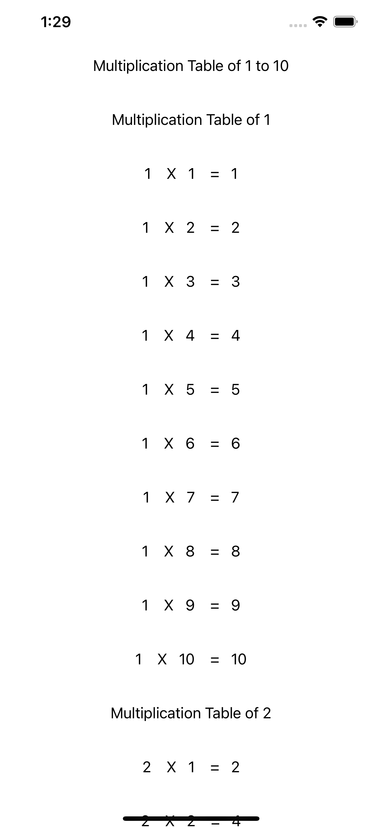 GitHub - angelosstaboulis/MultiplicationTable: MultiplicationTable is small app that i made in ...