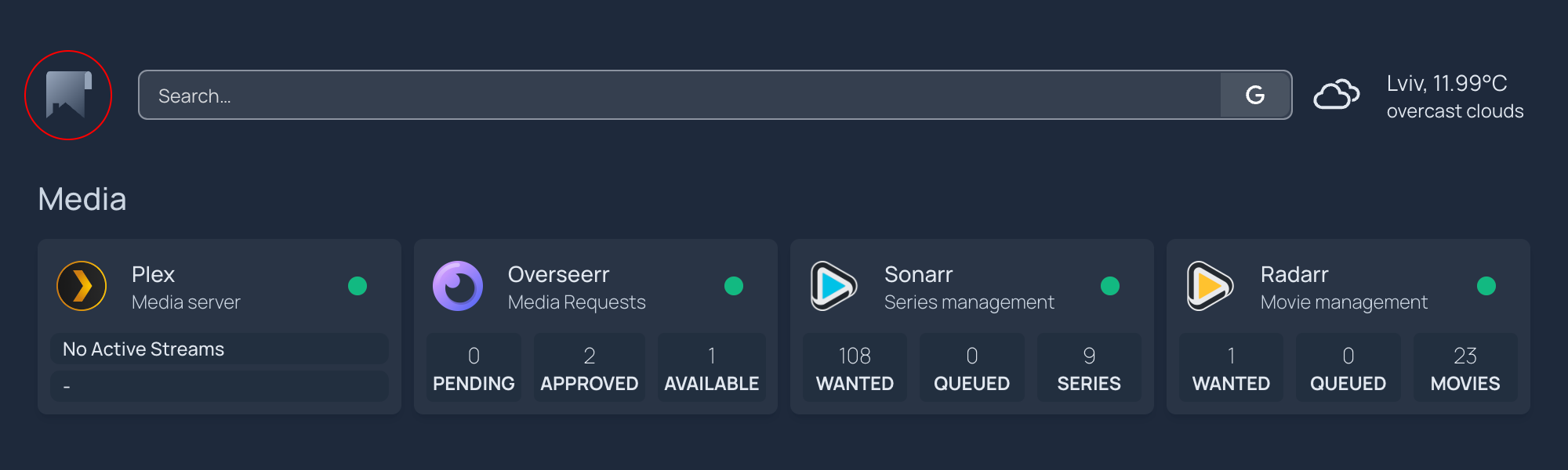 Icon in header · gethomepage homepage · Discussion #363 · GitHub