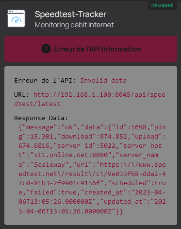 Multiple widgets errors with cd95c93 · gethomepage homepage · Discussion #1325 · GitHub