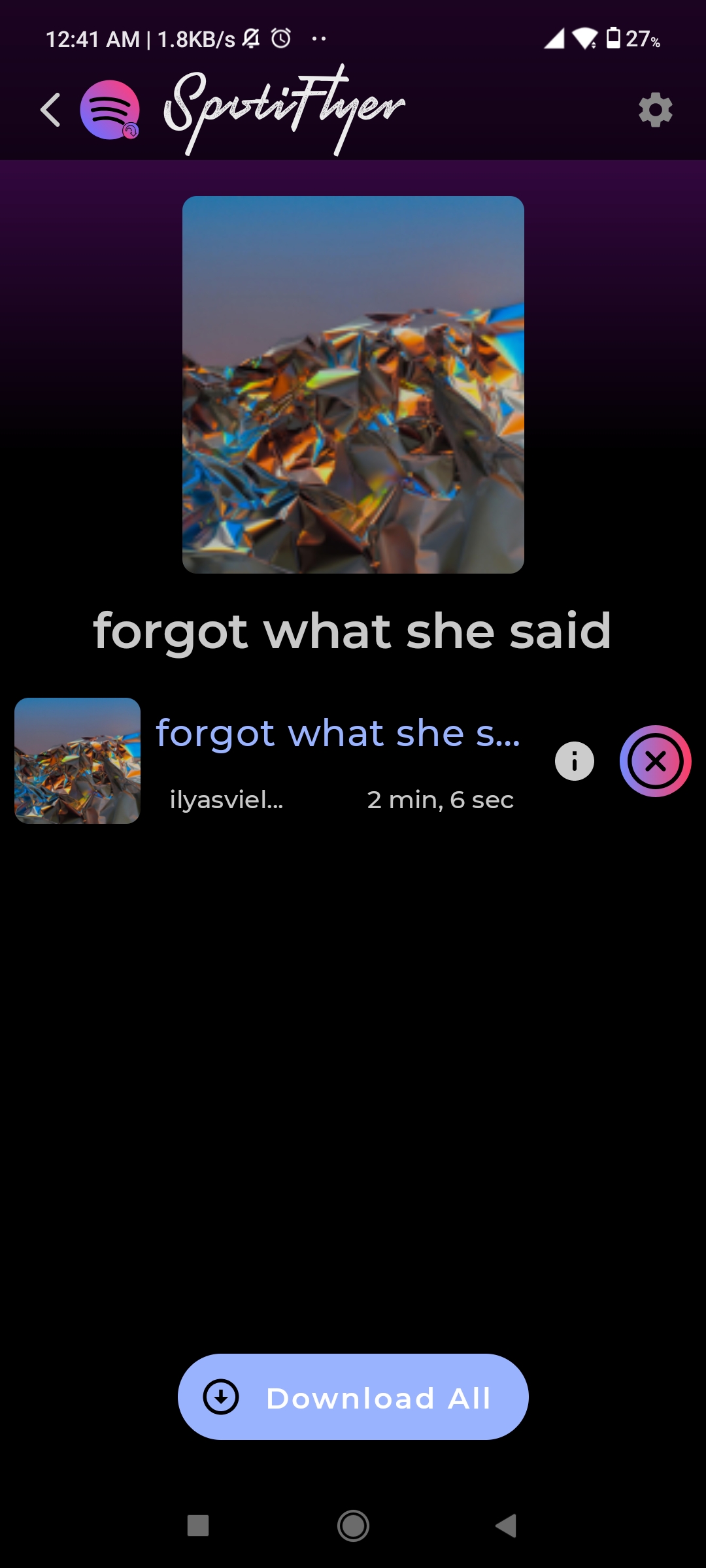 [BUG] : Can't download song · Issue #1676 · Shabinder/SpotiFlyer · GitHub