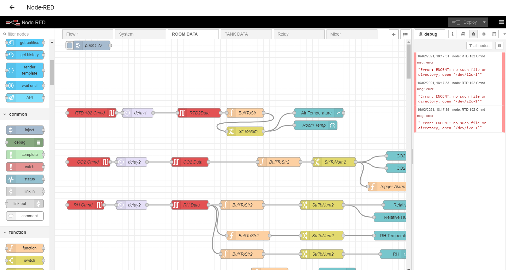Unable to install node-red-contrib-i2c nodes · Issue #900 · hassio-addons/addon-node-red · GitHub