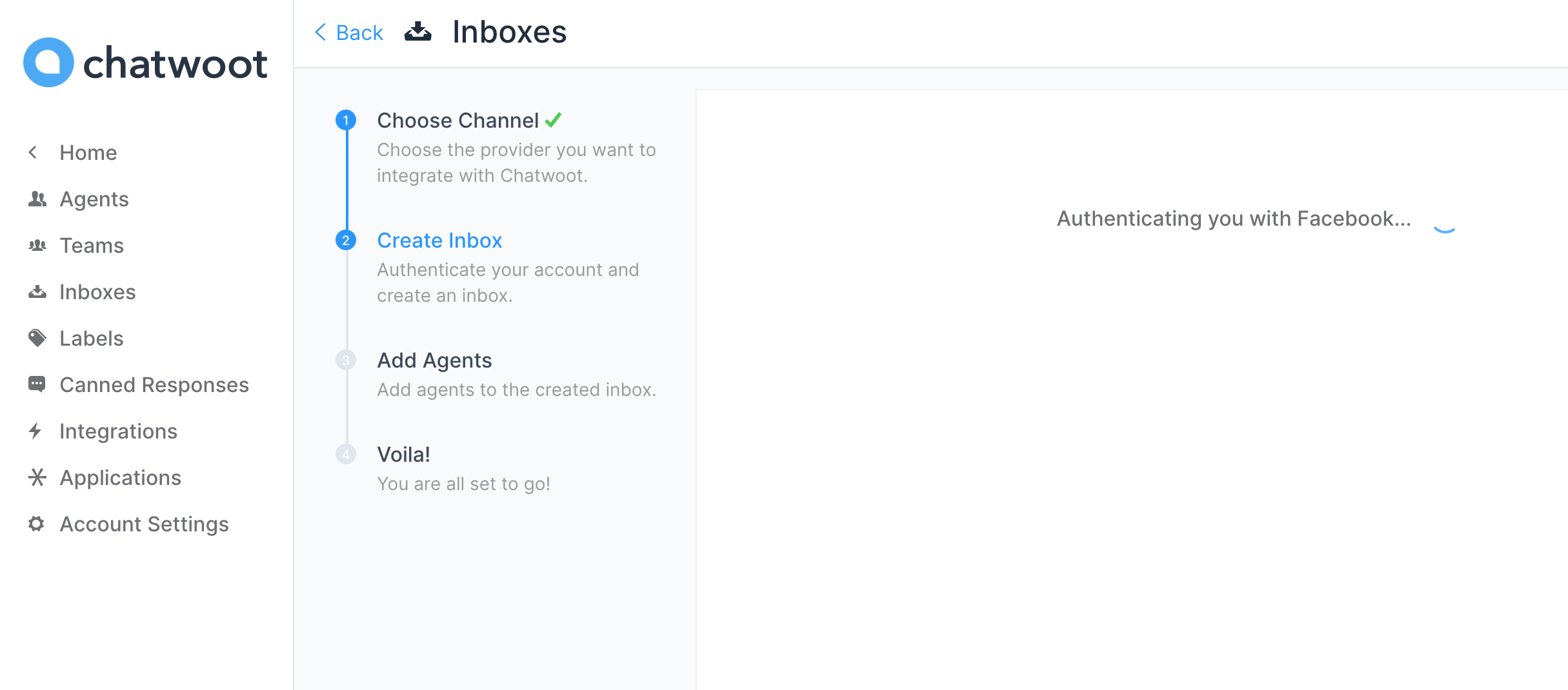 [Help] Linking Facebook page · Issue #2818 · chatwoot/chatwoot · GitHub