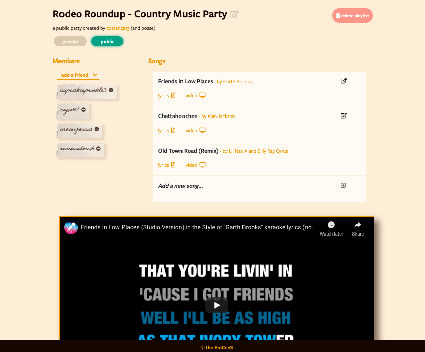 GitHub - costanza13/kara-ok-corral: Be prepared for your next karaoke ...