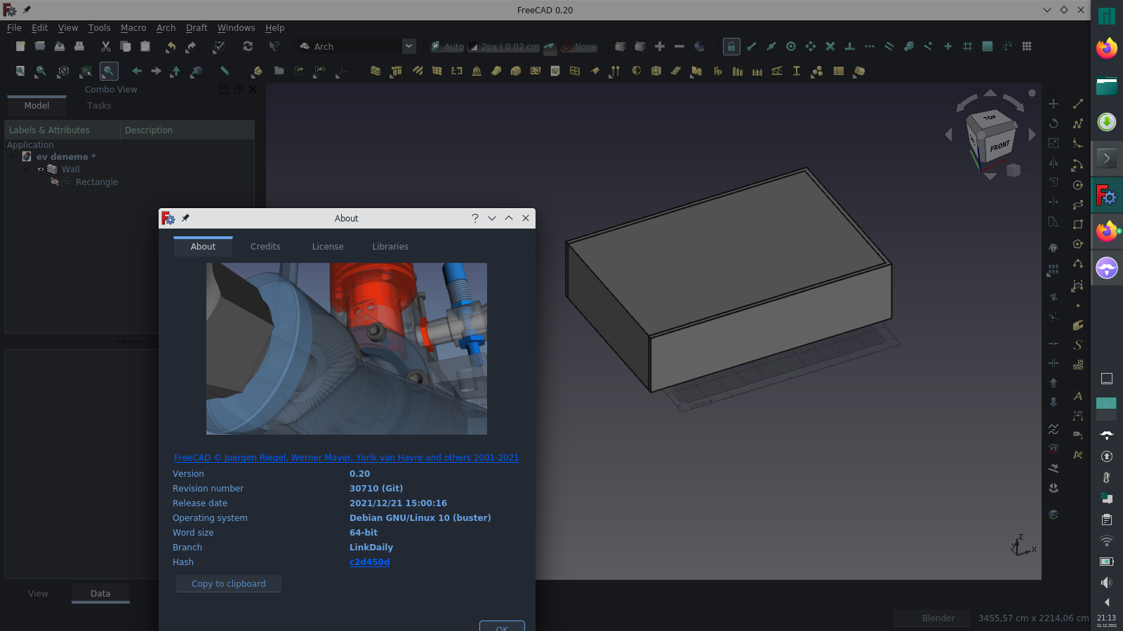 Arch WB weird transform with rectangle to the wall · Issue #978 · realthunder/FreeCAD_assembly3 ...