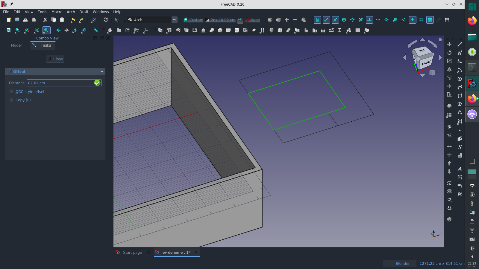 Draft WB and ArchWB 2d Offset command not running probably · Issue #979 · realthunder/FreeCAD ...