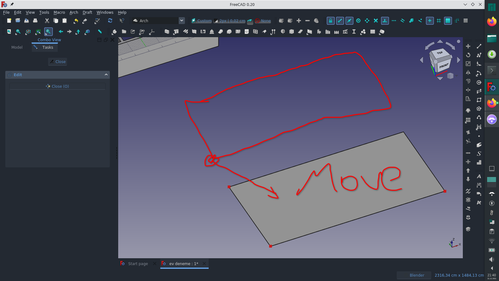 interesting draft_edit command and more interesting result · Issue #980 · realthunder/FreeCAD ...