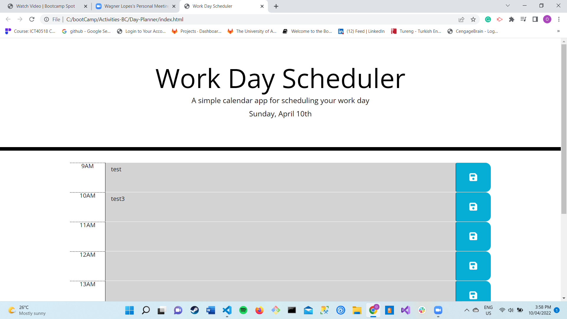 Github Orcunsarmis Day Planner