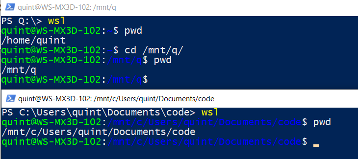 Starting Wsl In Drives Other Than C Opens Wsl In Home User · Issue 4714 · Microsoft Wsl · Github