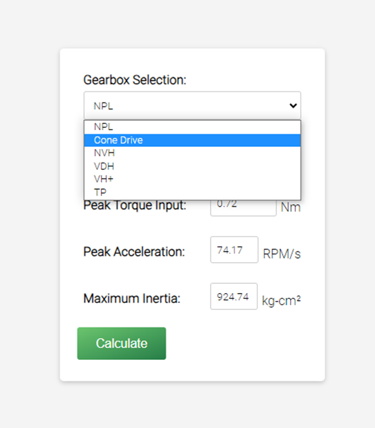 GitHub - sergiicodes/servo-sizing-app