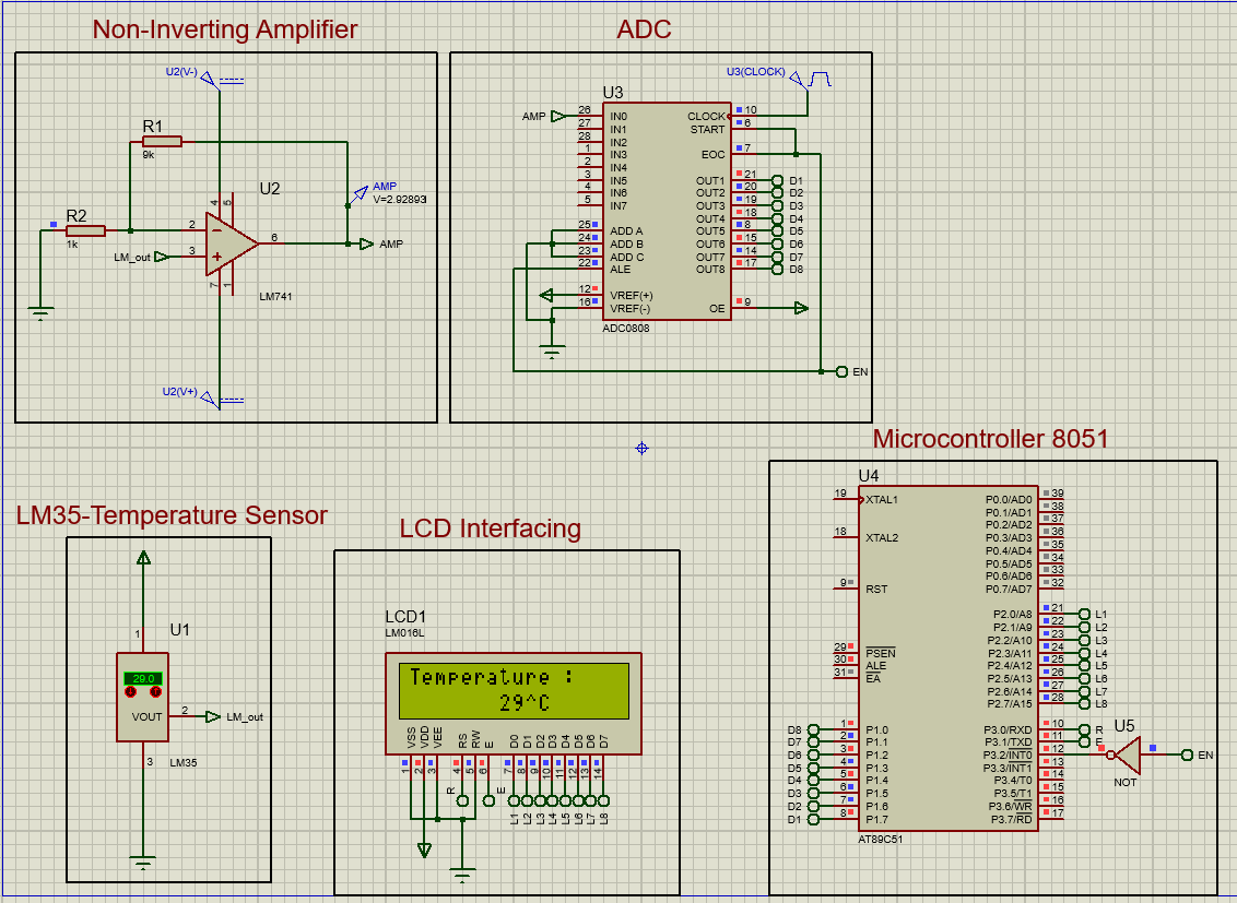 GitHub - NileshDharap/Temperature-Monitoring-using-8051-and-LM35