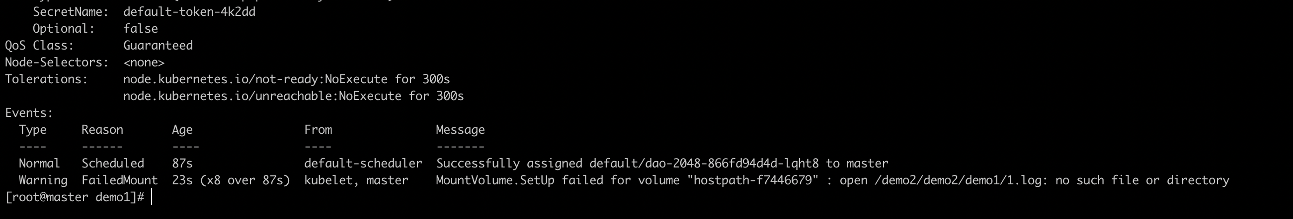 HostPath in FileOrCreate mode does not work properly when the directory ...