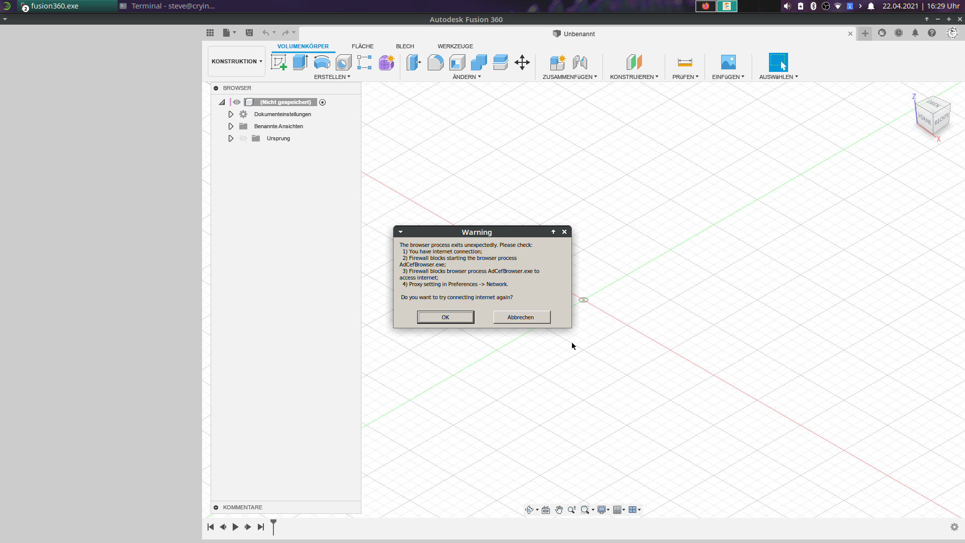 Manjaro Install *solved* · Issue #6 · cryinkfly/Autodesk-Fusion-360-for-Linux · GitHub