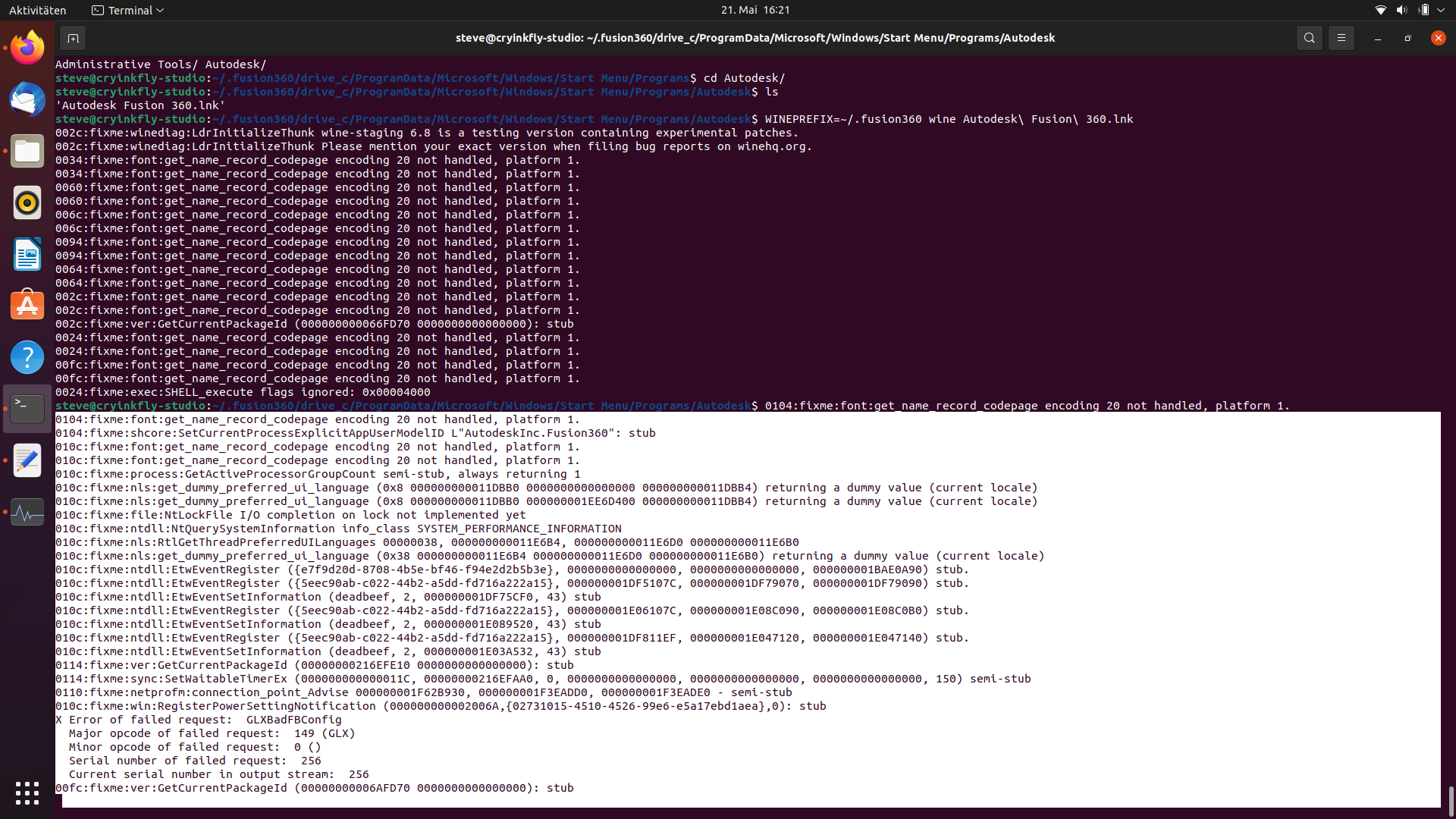 Fusion 360 doesn't connect with cloud *solved* · Issue #23 · cryinkfly/Autodesk-Fusion-360-for ...
