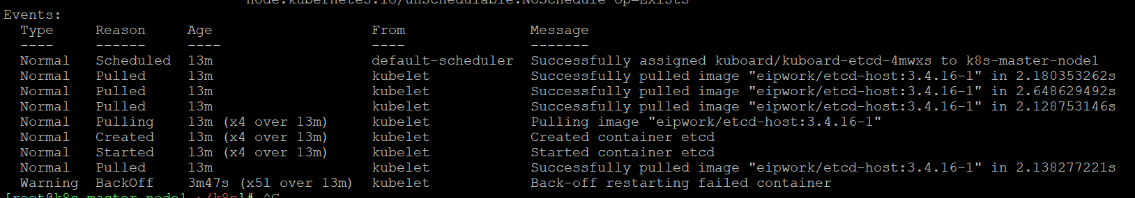 kuboard-etcd启动失败 · Issue #287 · eip-work/kuboard-press · GitHub