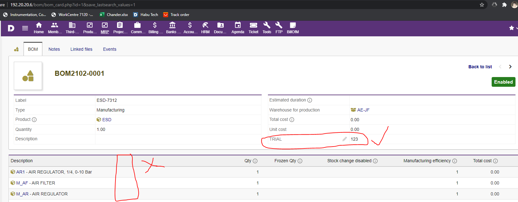 Support extrafields for BOM lines · Issue #16499 · Dolibarr/dolibarr · GitHub