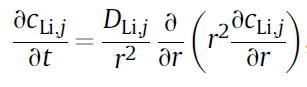 Solving Fick's second law of diffusion in 1D sphere · Issue #780 · usnistgov/fipy · GitHub