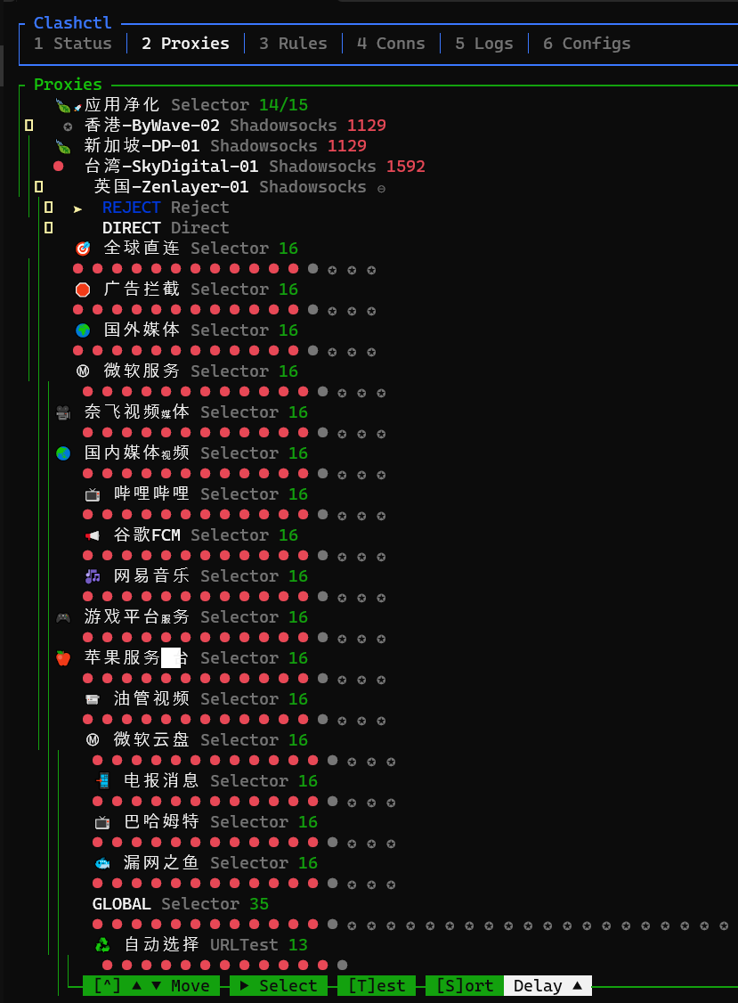 wsl+ windows terminal下proxy tab 显示不正常 · Issue #27 · George-Miao/clashctl · GitHub