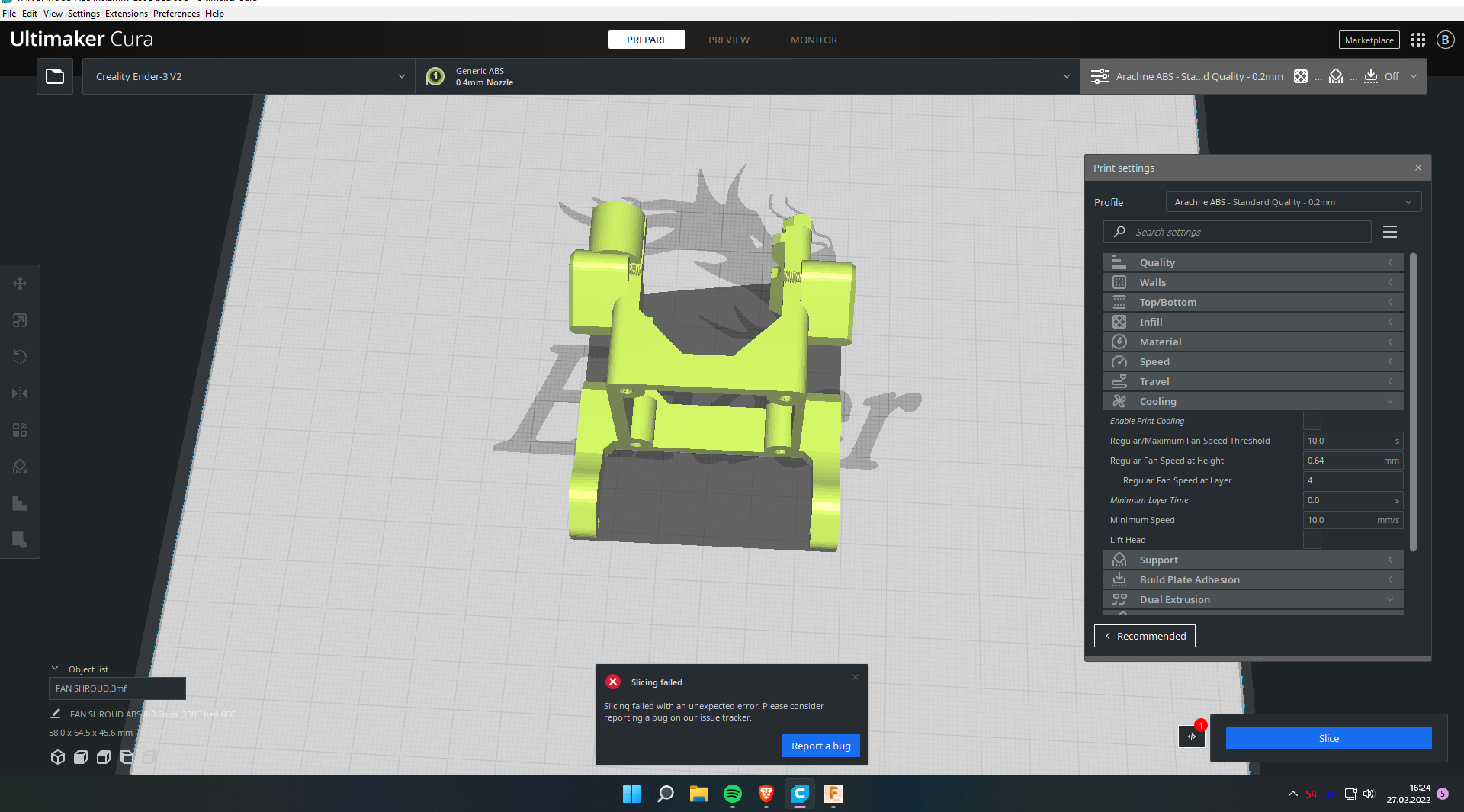Cannot Slice 3mf File · Issue 11567 · Ultimakercura · Github 7871