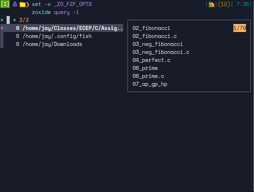 _ZO_FZF_OPTS reset to default if changed in fish shell · Issue #347 · ajeetdsouza/zoxide · GitHub