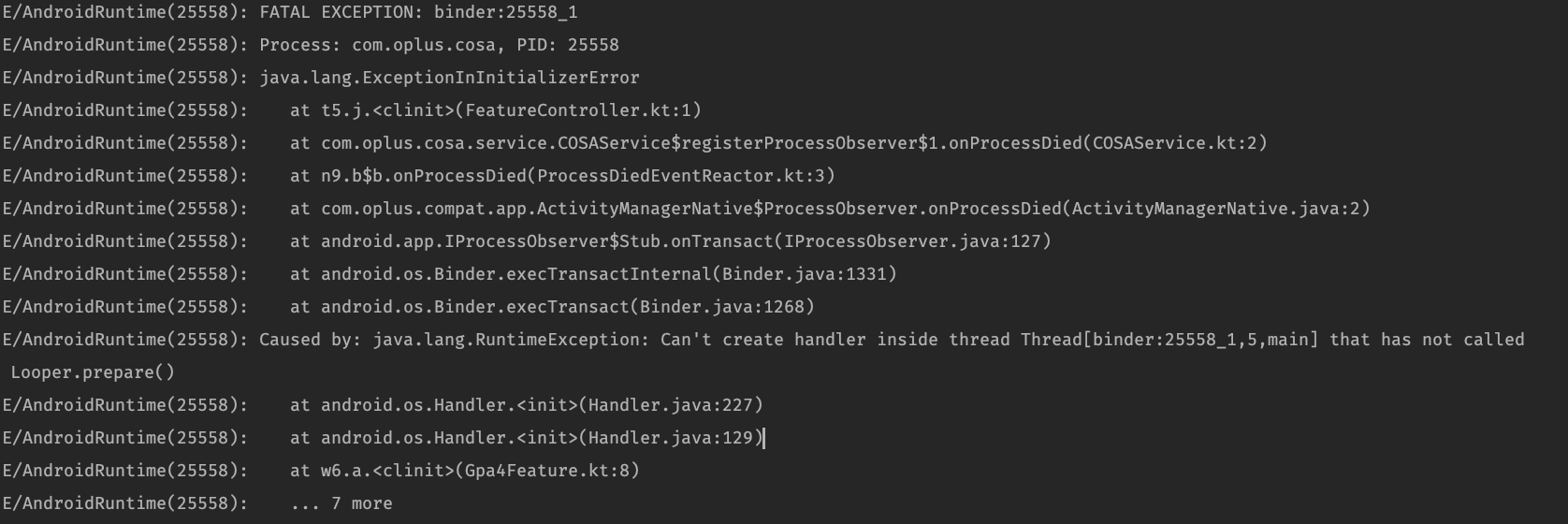 FATAL EXCEPTION: binder:21427_6 · Issue #125457 · flutter/flutter · GitHub