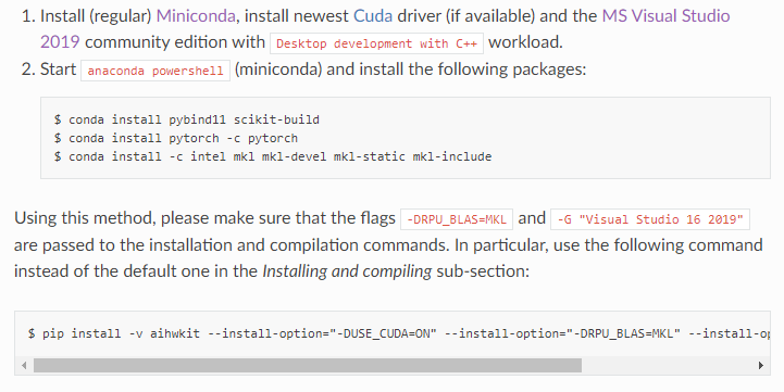 I encounter an error when installing aihwkit · Issue #505 · IBM/aihwkit · GitHub