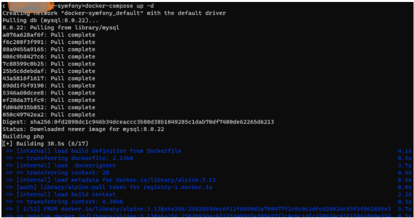 docker symfony wsl2 · GitHub