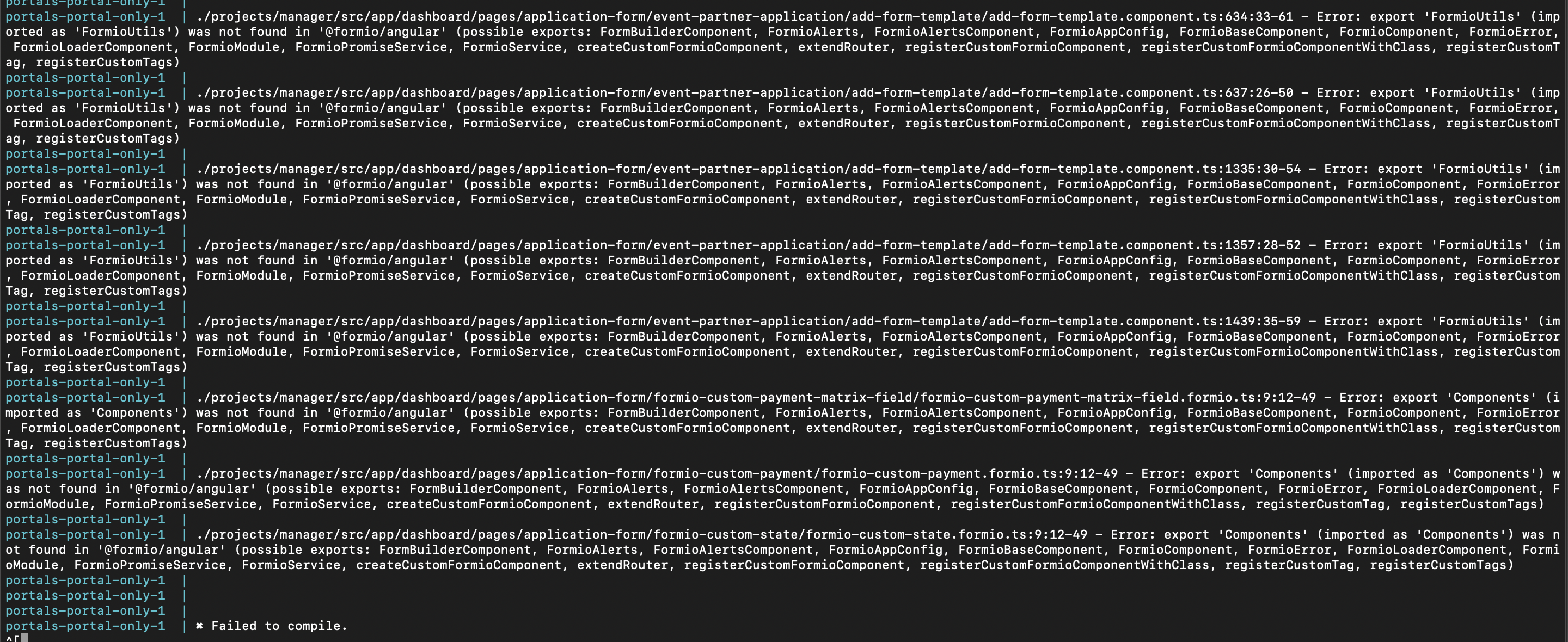 [bug] Issue Running Building Angular Application Inside Docker With Angular V13 · Issue 959
