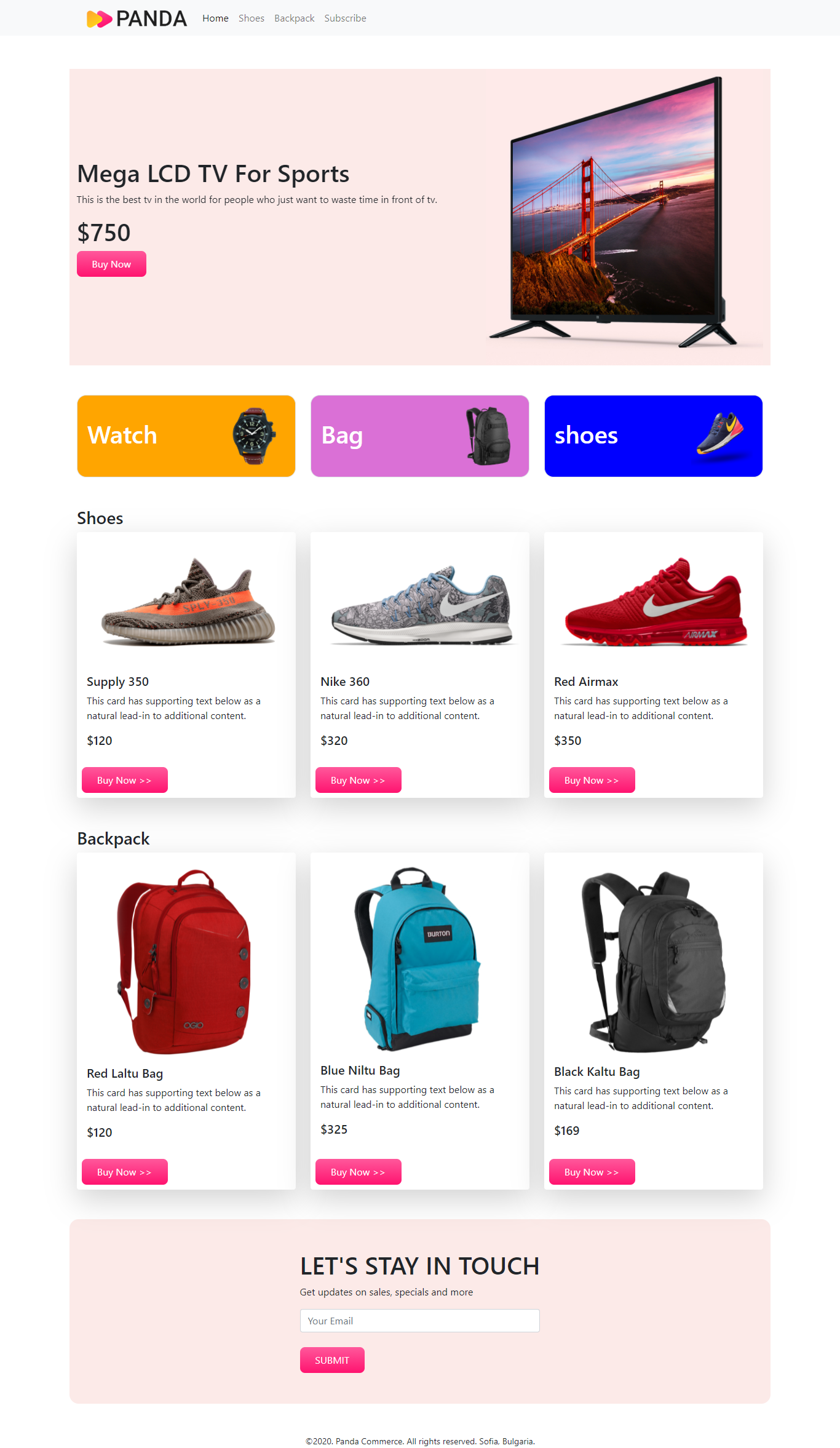 GitHub - ProgrammerShahJalal/panda-ecommerce: Panda Ecommerce Website with Bootstrap