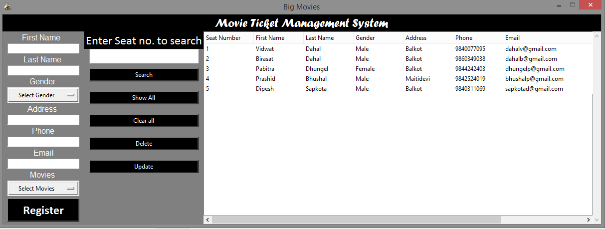GitHub - DahalVidwat095/MovieTicketTkinter