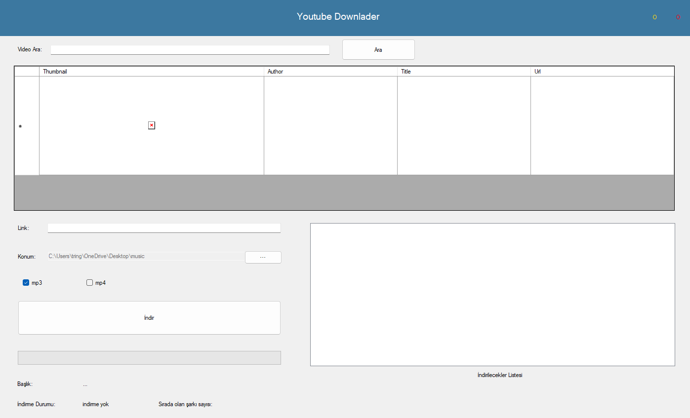 GitHub - kursatarslan1/YoutubeDownloaderV3