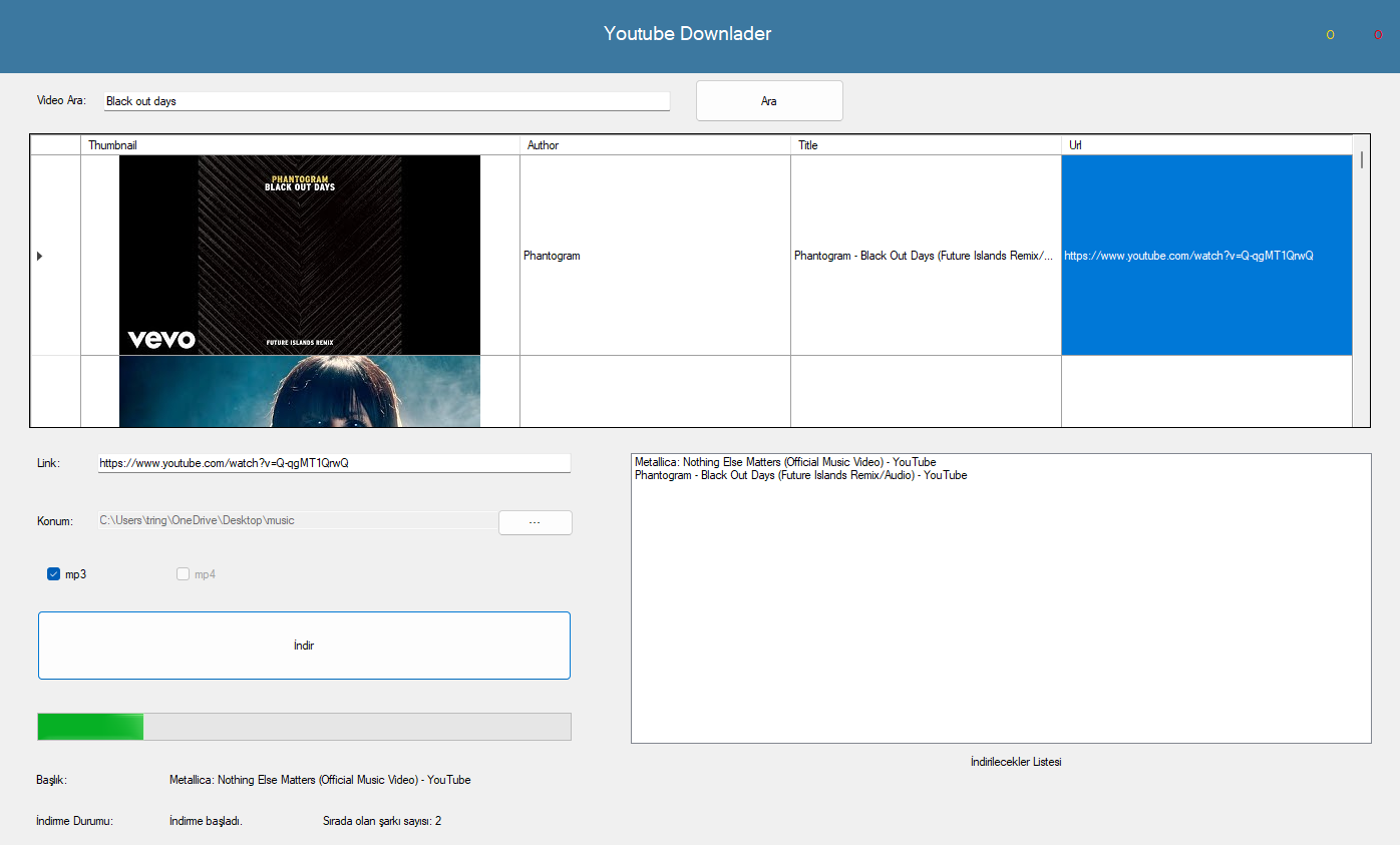 GitHub - kursatarslan1/YoutubeDownloaderV3