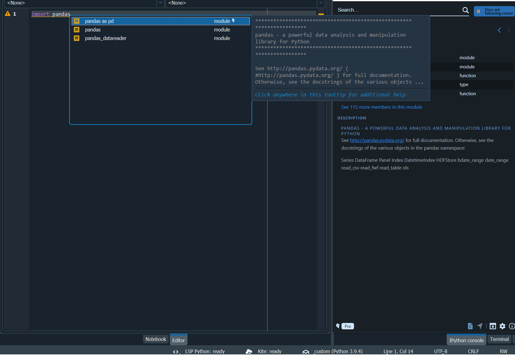 Kite/Co-Pilot/Cursor-following not working in Jupyter Notebook nor ...