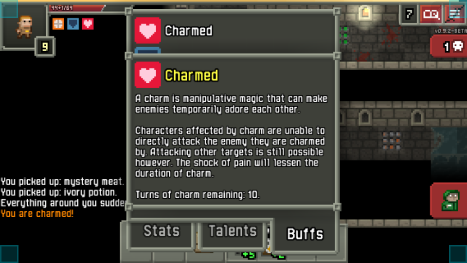 Visual Charm · Issue #617 · 00-Evan/shattered-pixel-dungeon · GitHub