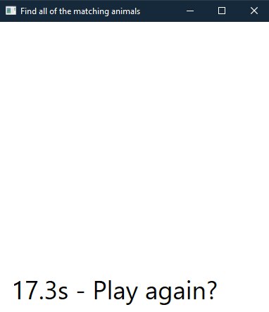 GitHub - maan-patel/Match-Game: Matching similar emojis with a time constraint.