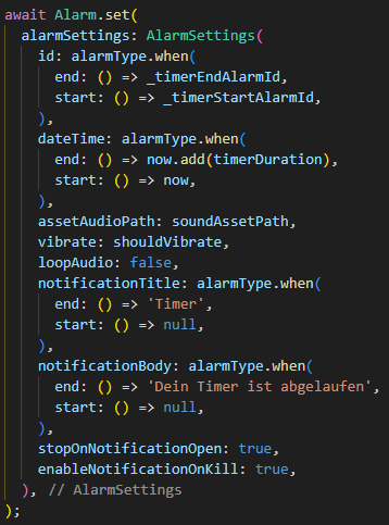 App Crashes upon scheduling an alarm · Issue #71 · gdelataillade/alarm · GitHub
