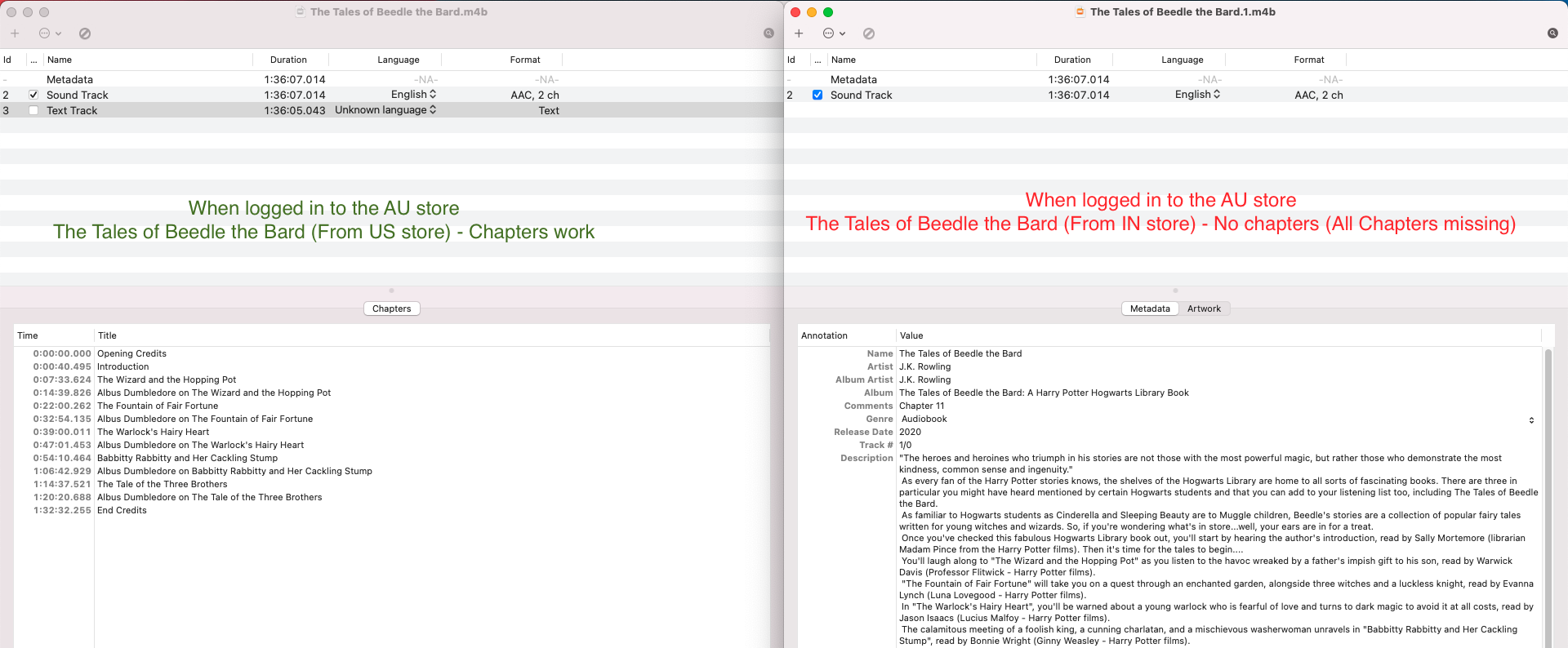 No chapter information · Issue #681 · openaudible/openaudible · GitHub