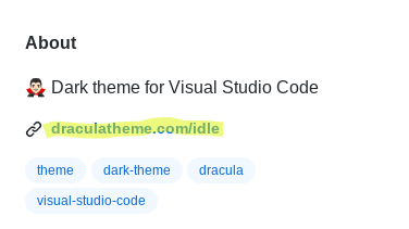 Repo website wrong · Issue #182 · dracula/visual-studio-code · GitHub