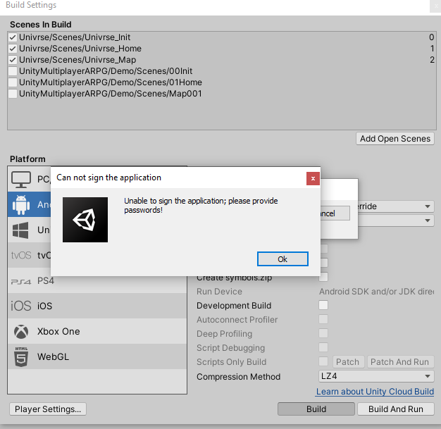 Cannot build as APK · Issue #837 · suriyun-production/mmorpg-kit-docs · GitHub