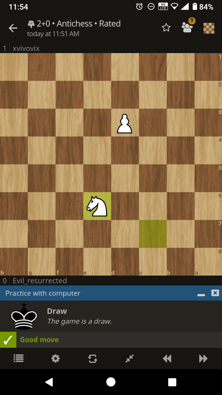 Practice With Computer - Antichess · Issue #1670 · lichess-org/lichobile · GitHub