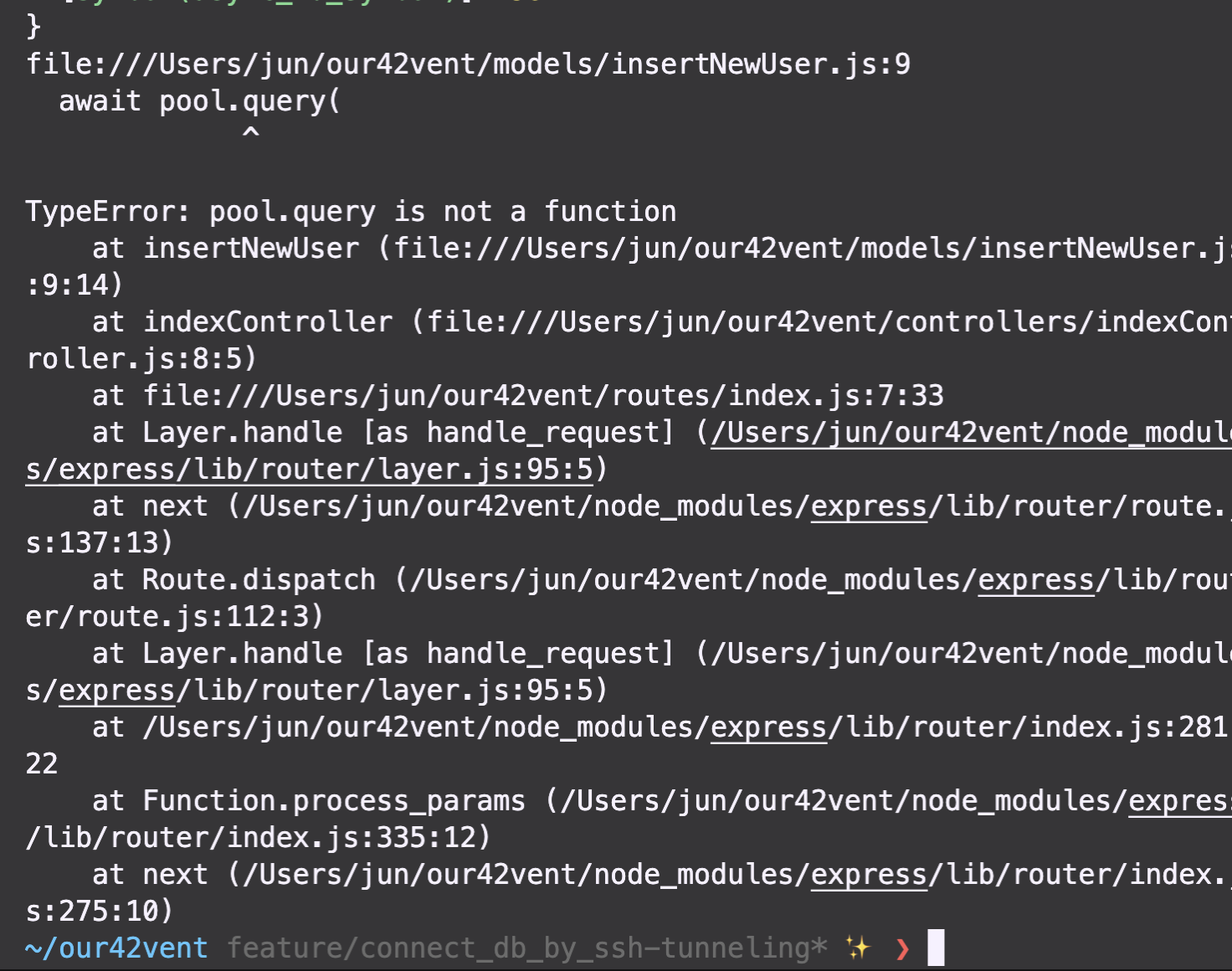 🐛 mysql2 사용시 pool 동기화 문제 · Issue #35 · innovationacademy-kr/our42vent · GitHub