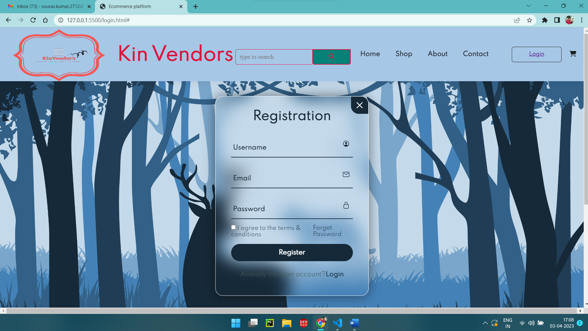 GitHub - Sourav-srv/Kinvendor-s: Its a Ecommerce platform ecommerce commonly known as Electronic ...