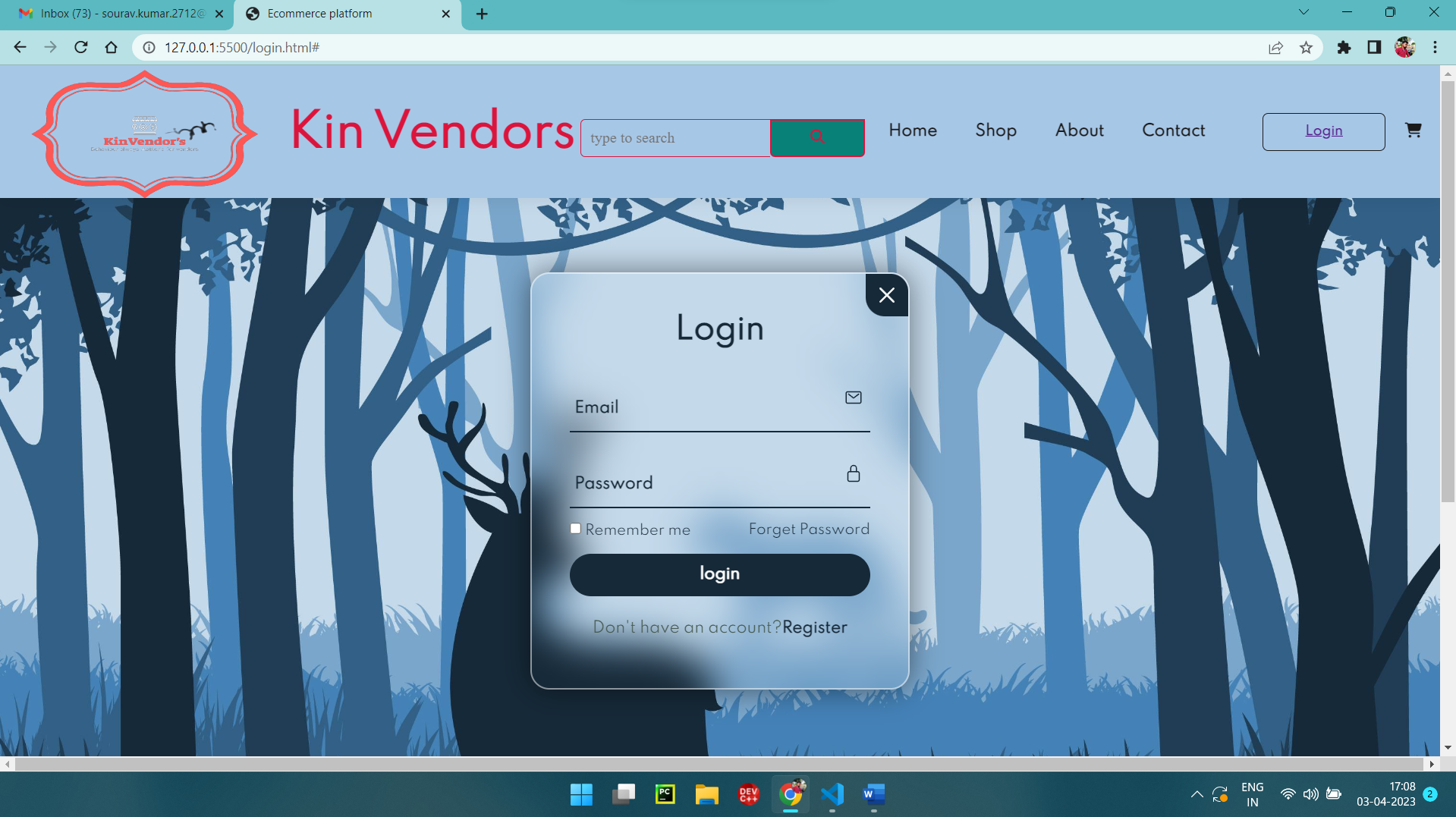 GitHub - Sourav-srv/Kinvendor-s: Its a Ecommerce platform ecommerce commonly known as Electronic ...
