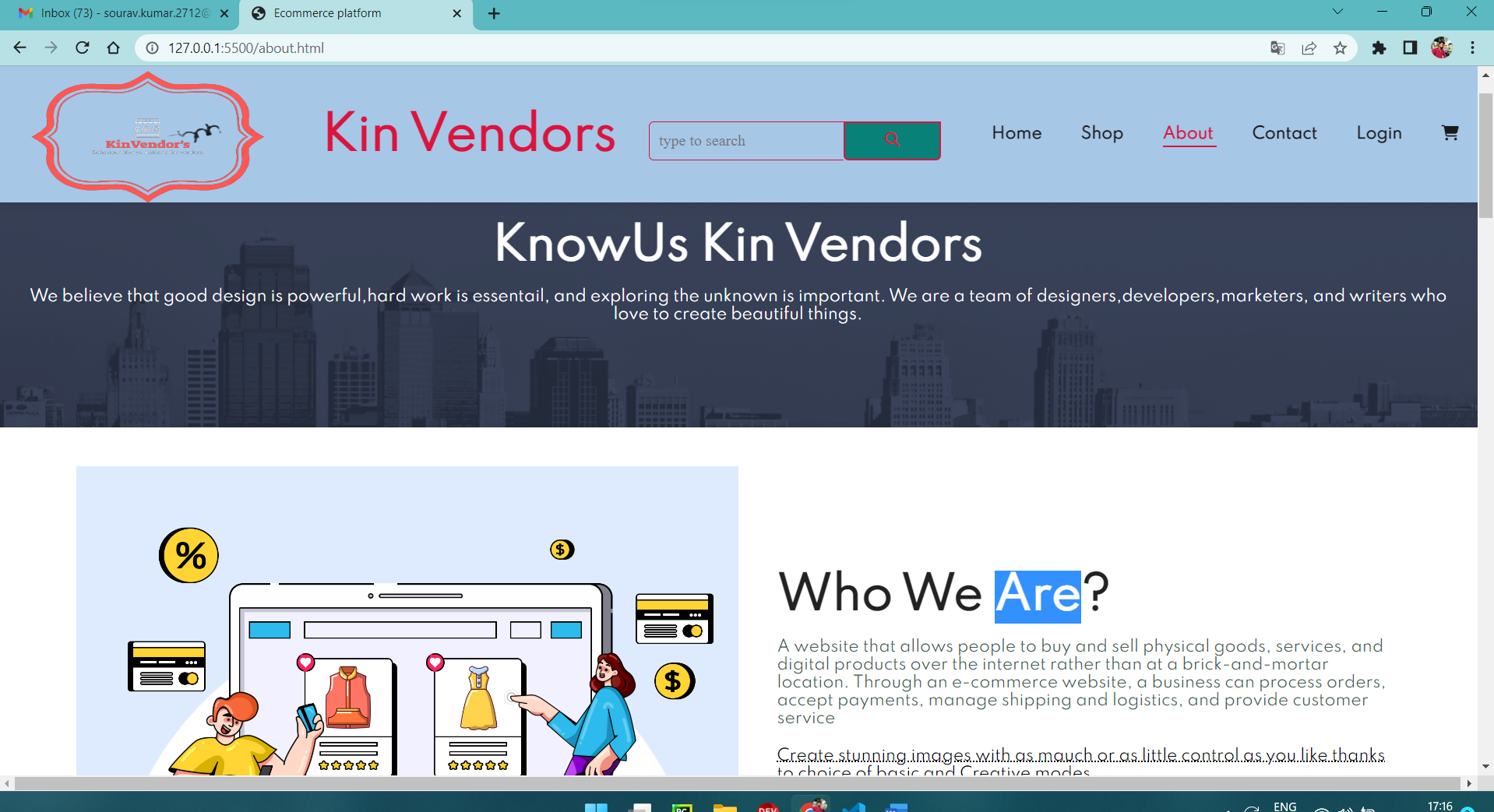 GitHub - Sourav-srv/Kinvendor-s: Its a Ecommerce platform ecommerce commonly known as Electronic ...