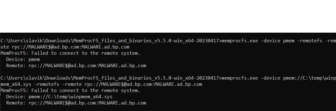 Remote leechagent not working for implicit admins · Issue #27 · ufrisk/LeechCore · GitHub