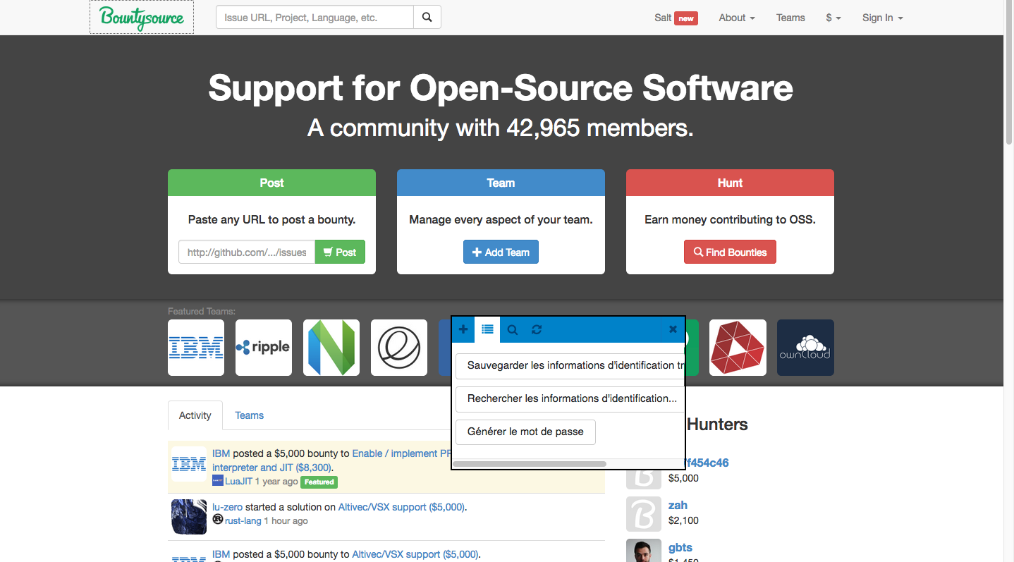 Password picker is not removed when changing pages is done with ...