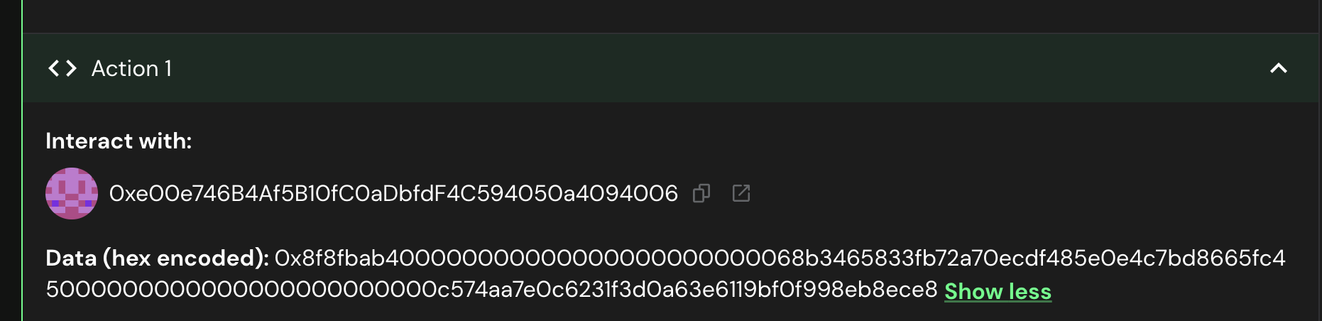 Contract transactions are not displayed properly in the Safe UI · Issue #146 · 5afe/safe-support ...
